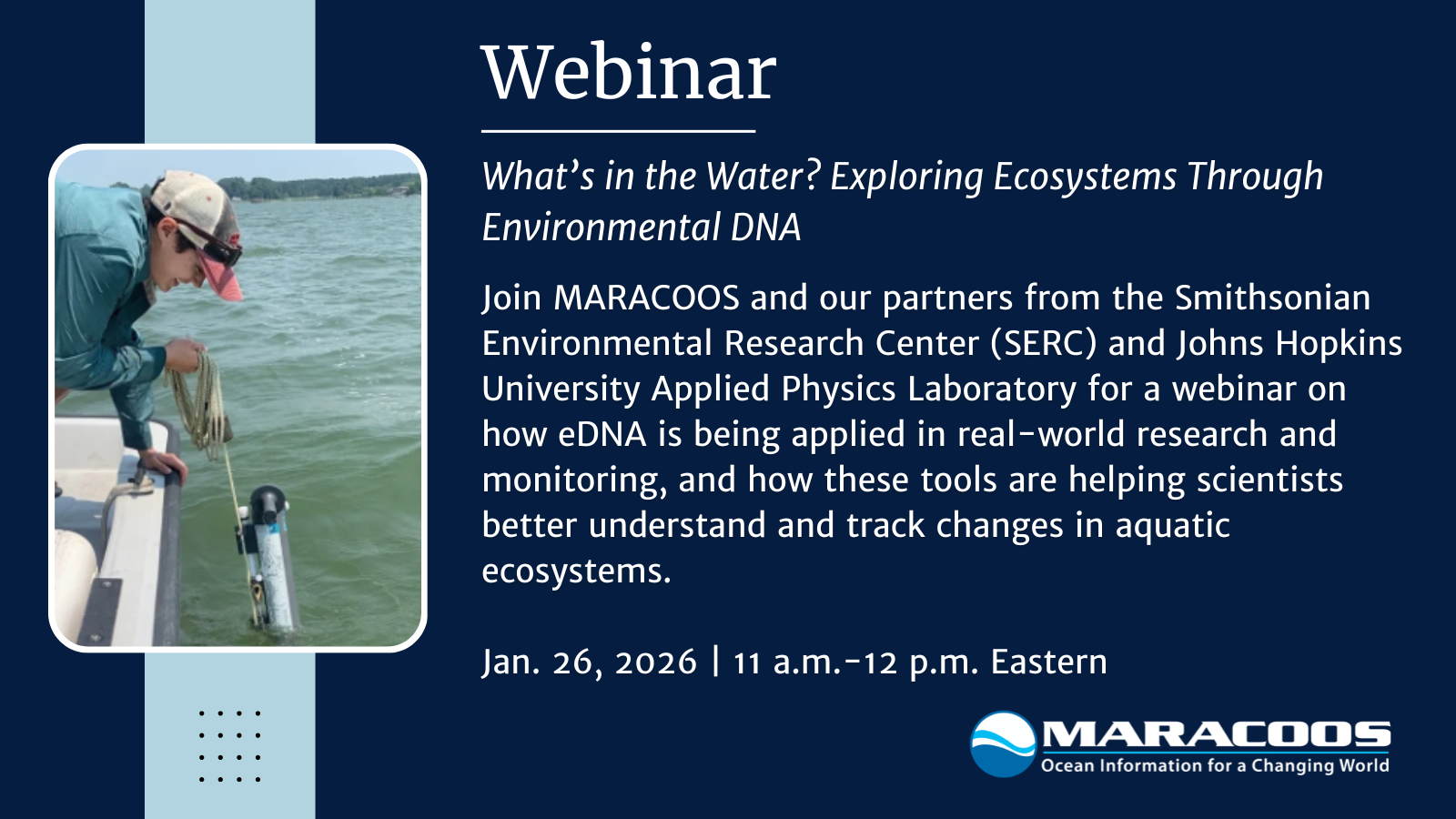 Webinar Recording Now Available: What’s in the Water? Exploring ...